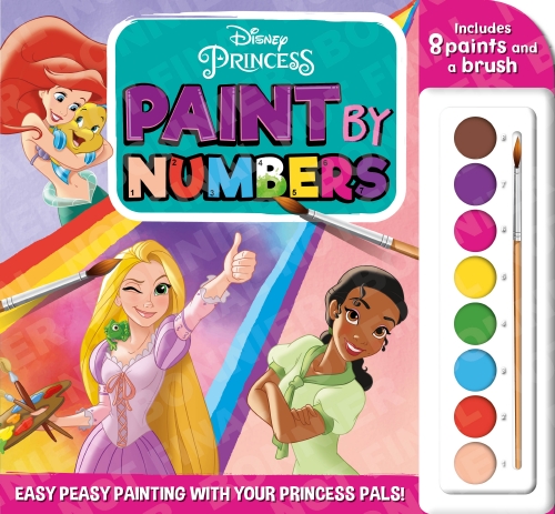 The Store - DISNEY PRINCESS: PAINT BY NUMBERS - Book - The Store