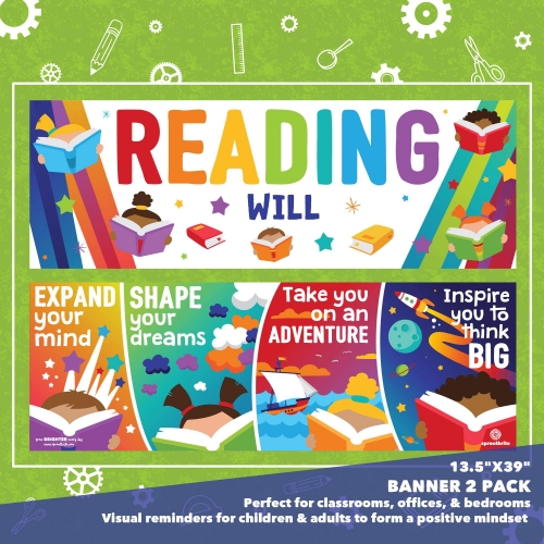 Product: Reading Will Classroom Banner - Teacher Resource - School ...