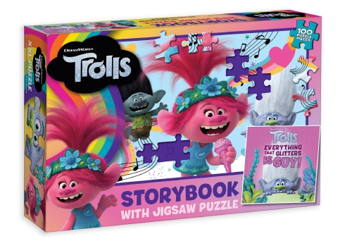 The Store - TROLLS: BOOK AND PUZZLE (DREAMWORKS: 100 PIECES) EVERGREEN ...