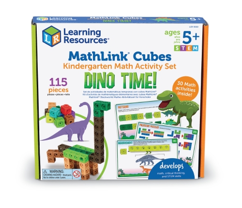 Product: MathLink Cubes: Dino Time! - Teacher Resource - School Essentials