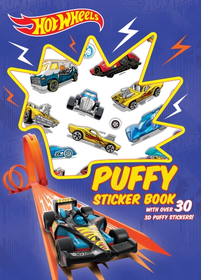 The Store - HOT WHEELS: PUFFY STICKER BOOK - Book - The Store