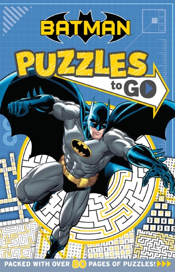 Product: Batman: Puzzles to Go (DC Comics) - Book - School Essentials