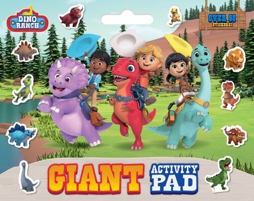 The Store - DINO RANCH: GIANT ACTIVITY PAD - Book - The Store