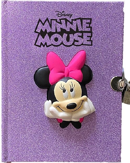 The Store - MINNIE MOUSE: SQUISHY GLITTER DIARY (DISNEY) - Book - The Store