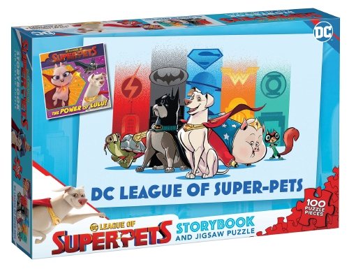 The Store - LEAGUE OF SUPER-PETS: BOOK & PUZZLE (DC COMICS: 100 PIECES ...