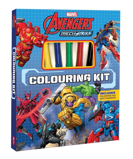 The Store - AVENGERS MECH STRIKE: COLOURING KIT (MARVEL) - Book - The Store