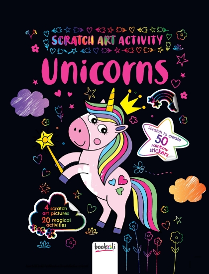 The Store - Scratch Art Activity: Unicorns - Book - The Store