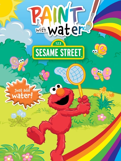 The Store - Sesame Street: Paint With Water - Book - The Store
