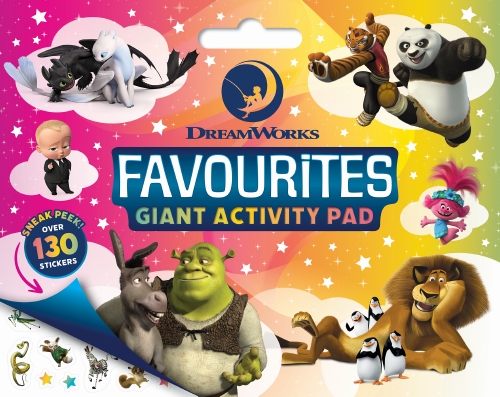 The Store - DreamWorks Favourites: Giant Activity Pad - Book - The Store