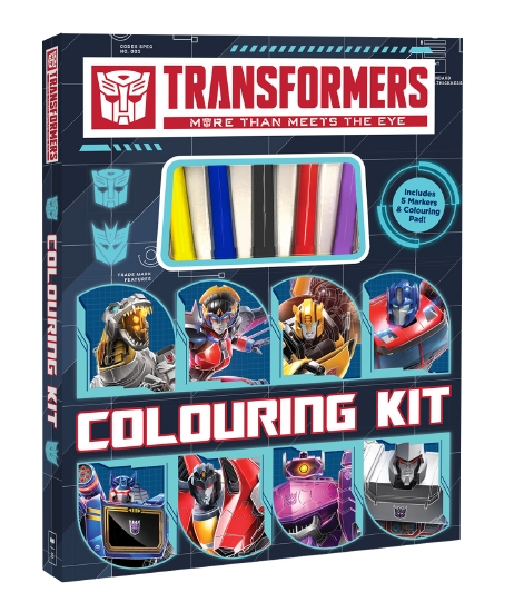 Product: Transformers: Colouring Kit (Hasbro) - Book - School Essentials