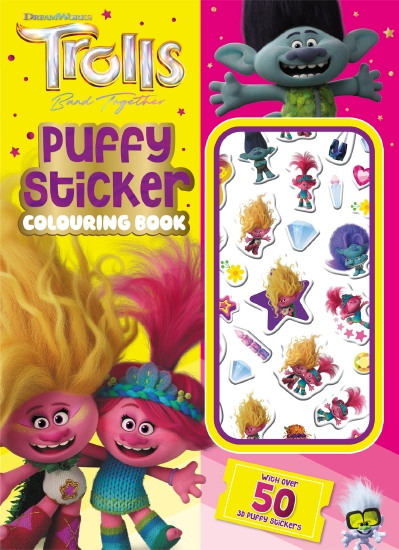 The Store - Trolls Band Together: Puffy Sticker Colouring Book ...