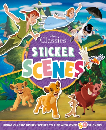 The Store - Disney Classics: Sticker Scenes - Book - The Store