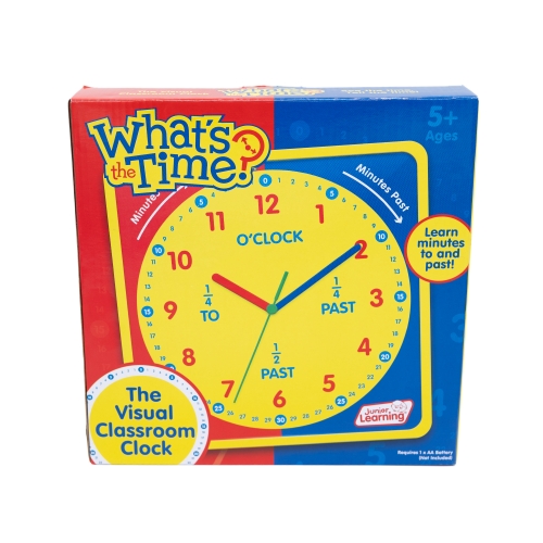Product: What's the Time Classroom Clock - Teacher Resource - School ...