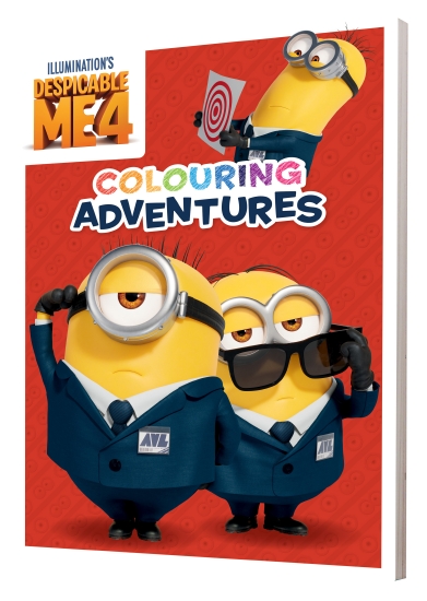 The Store - DESPICABLE ME 4: COLOURING ADVENTURES (UNIVERSAL) - Book ...