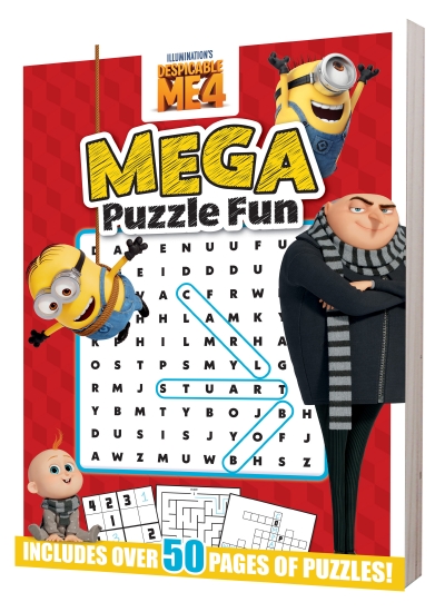 The Store - Despicable Me 4: Mega Puzzle Fun (Universal) - Book - The Store