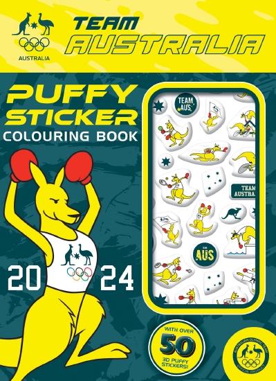 The Store - Australian Olympic Team: Puffy Sticker Colouring Book ...