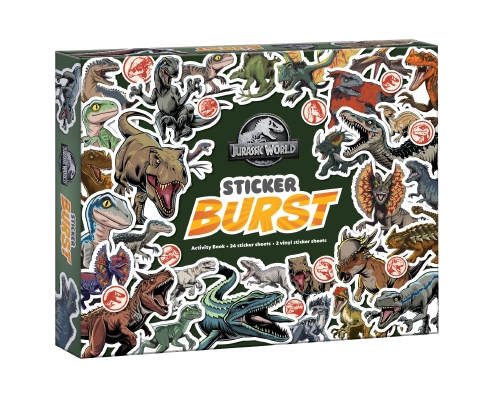 The Store - Jurassic World: Sticker Burst (Universal) - Book - The Store