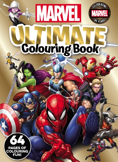 The Store - MARVEL 85TH ANNIVERSARY: ULTIMATE COLOURING BOOK - Book ...