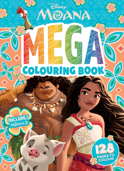 The Store - Moana: Mega Colouring Book (Disney: Includes Moana 2) - Book - The Store