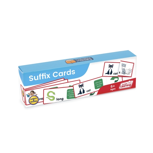 Product: Suffix Cards - Teacher Resource - School Essentials