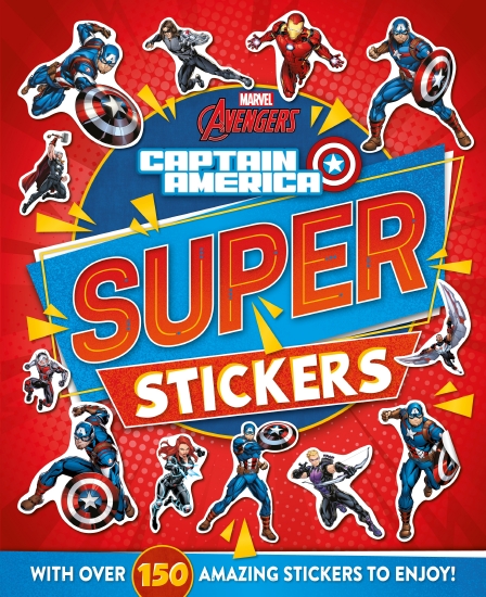 The Store - CAPTAIN AMERICA: SUPER STICKERS (MARVEL: AVENGERS) - Book ...