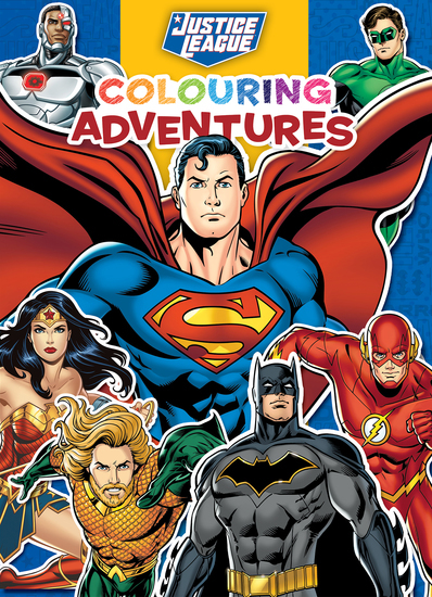 The Store - JUSTICE LEAGUE: COLOURING ADVENTURES (DC COMICS: STARRING ...