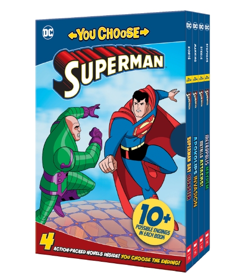 The Store - SUPERMAN: YOU CHOOSE 4-BOOK BOXED SET (DC COMICS) - Pack ...