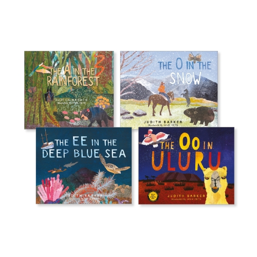 Product: Decodable Phoneme Picture Book 4-Pack - Pack - School Essentials