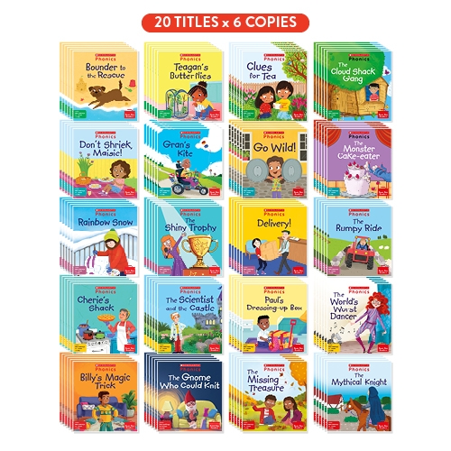 Product: Scholastic Phonics Decodable Readers: Sets 9 to 13 - Pack ...