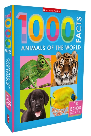 The Store - 1000 FACTS: ANIMALS OF THE WORLD (MILES KELLY: 10 BOOK BOX ...