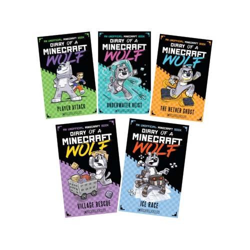 The Store - DIARY OF A MINECRAFT WOLF 5-PACK - Pack - The Store