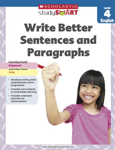 Product: STUDY SMART: WRITE BETTER SENTENCES AND PARAGRAPHS - LEVEL 4 ...