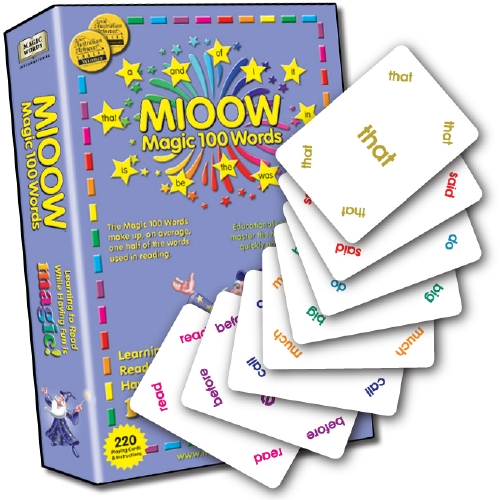 Product: MAGIC 100 WORDS - Toy/Game - School Essentials