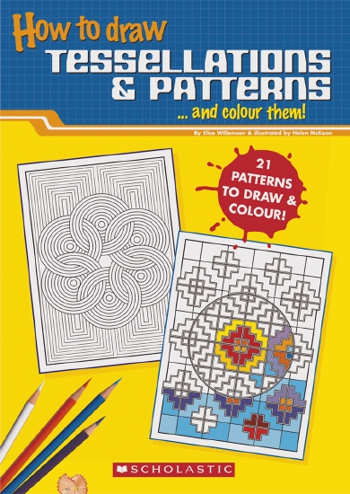 Product: How to Draw Tessellations & Patterns - Book - School Essentials
