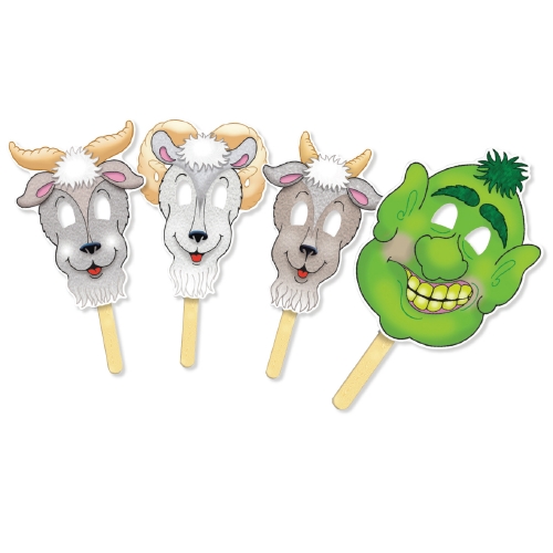 Product: Fairy Tale Masks Three Billy Goats Gruff - Teacher Resource ...