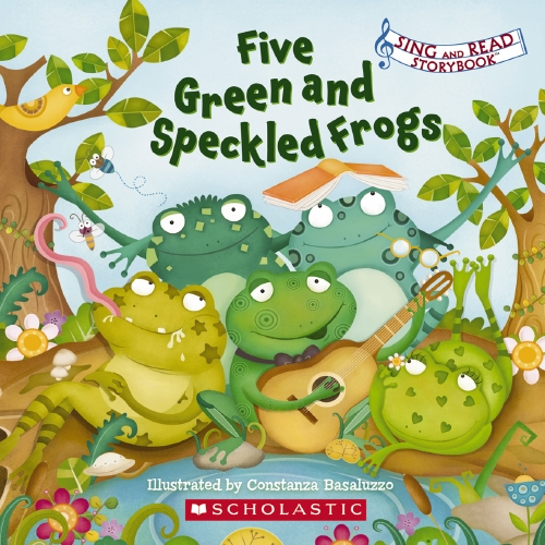 The Store - Sing and Read: Five Green and Speckled Frogs - Book - The Store