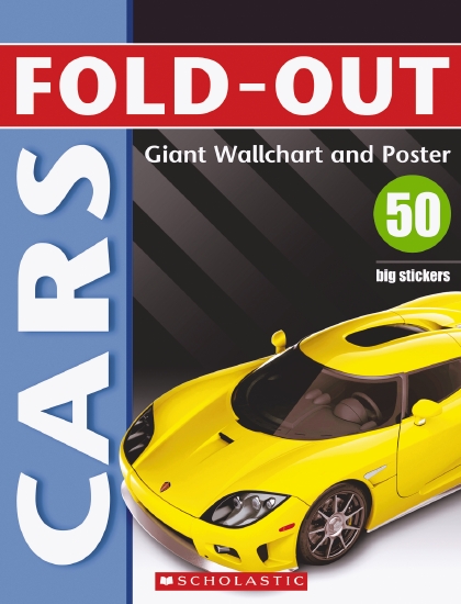 The Store - CARS FOLD OUT POSTER STICKERBK - Book - The Store