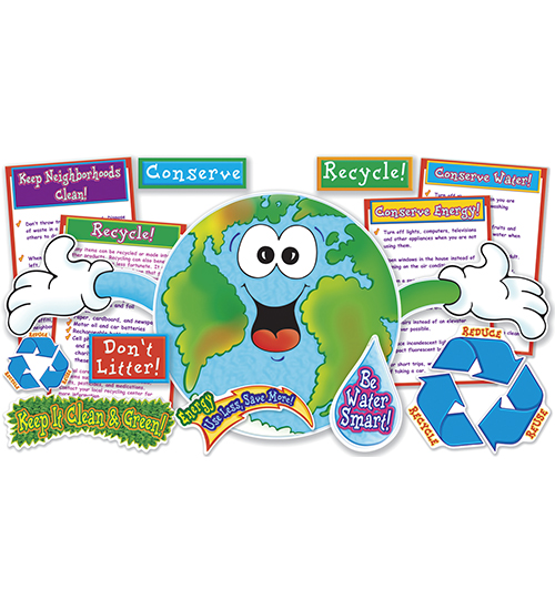 Product: Love Our Planet! Bulletin Board - Stationery - School Essentials