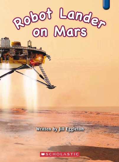 Product: ROBOT LANDER ON MARS - Book - School Essentials