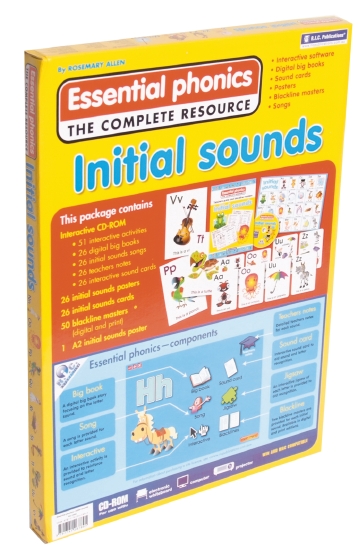 Product: ESSENTIAL PHONICS INITIAL SOUN - Teacher Resource - School Essentials