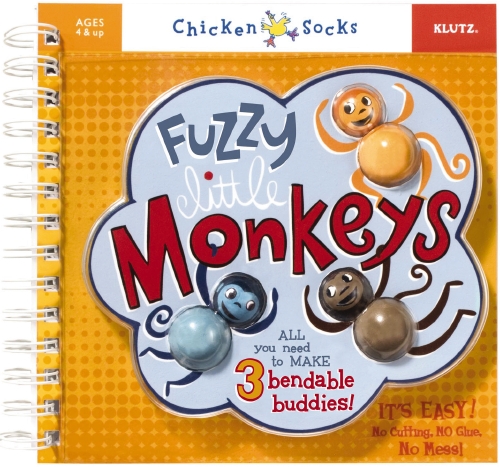 The Store - KLUTZ: FUZZY LITTLE MONKEYS - Book - The Store