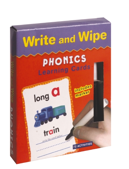 Product: WIPE-OFF PHONICS FLASHCARDS - Toy/Game - School Essentials