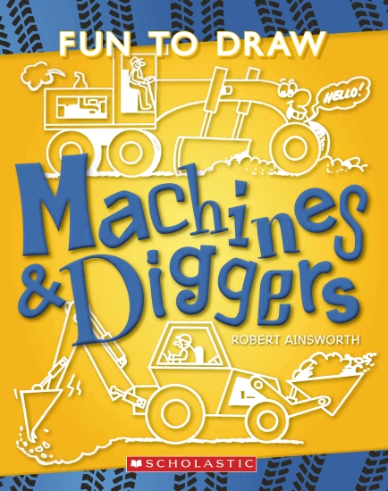 The Store - FUN TO DRAW MACHINES & DIGGERS - Book - The Store
