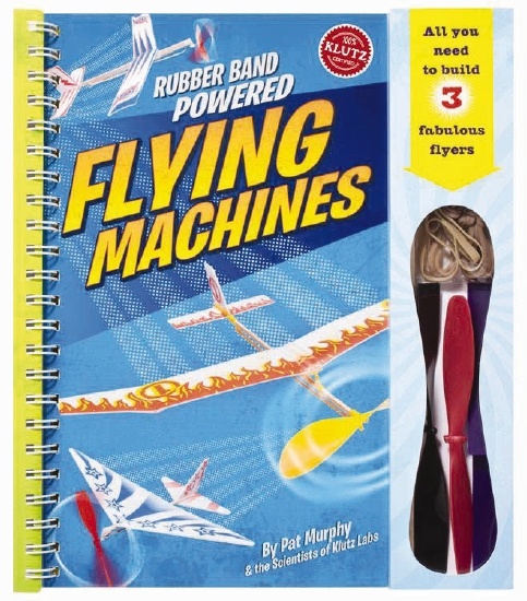 The Store - KLUTZ: RUBBER BAND FLYING MACHINES - Book - The Store