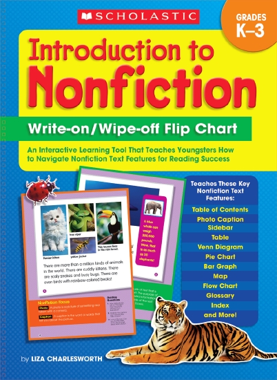 Product: INTRODUCTION TO NONFICTION WRITE-ON/WIPE-OFF FLIP CHART - Book ...