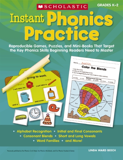 Product: INSTANT PHONICS PRACTICE - Book - School Essentials