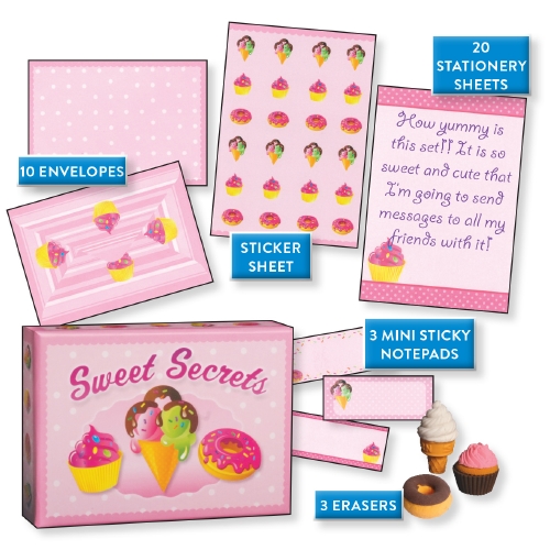 Product: SWEET TREATS STATIONERY BOX - Stationery - School Essentials