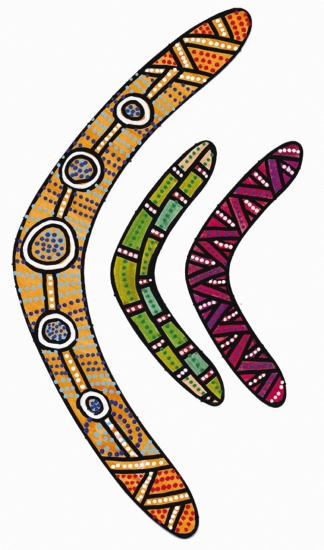 Product: CARDBOARD BOOMERANGS (60) - Arts & Crafts - School Essentials