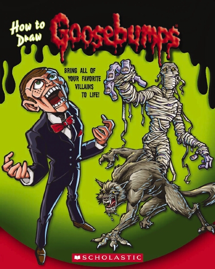 Product: GB: HOW TO DRAW GOOSEBUMPS - Book - School Essentials
