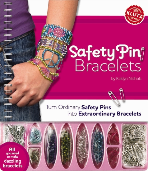 The Store - KLUTZ: SAFETY PIN BRACELETS SINGLE - Book - The Store